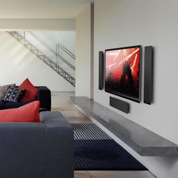 Kef T301 diffusori sottili per home cinema e TV